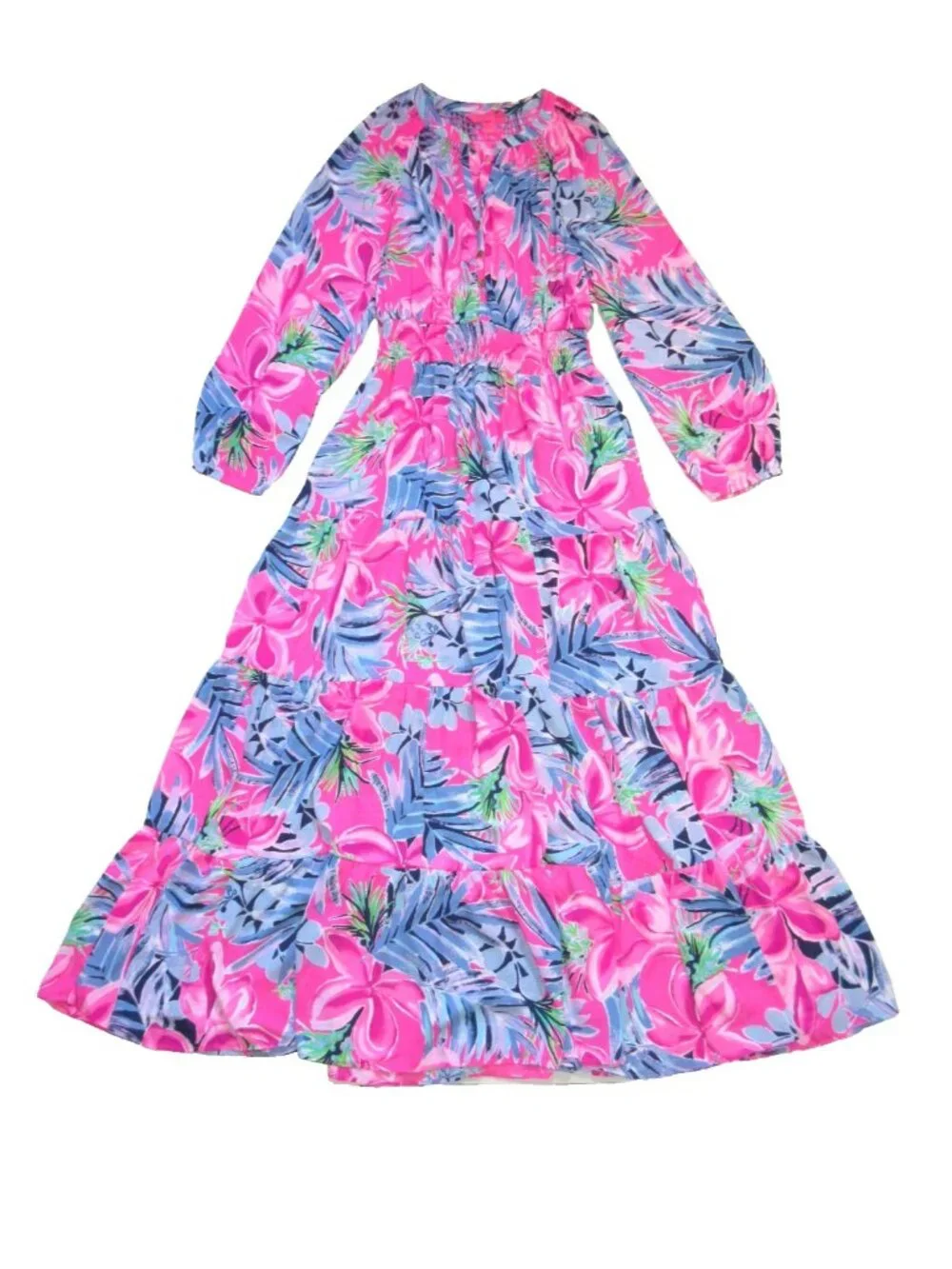 Lilly Pulitzer | Dresses | Nwt Lilly Pulitzer Pauline Maxi In Cockatoo ...